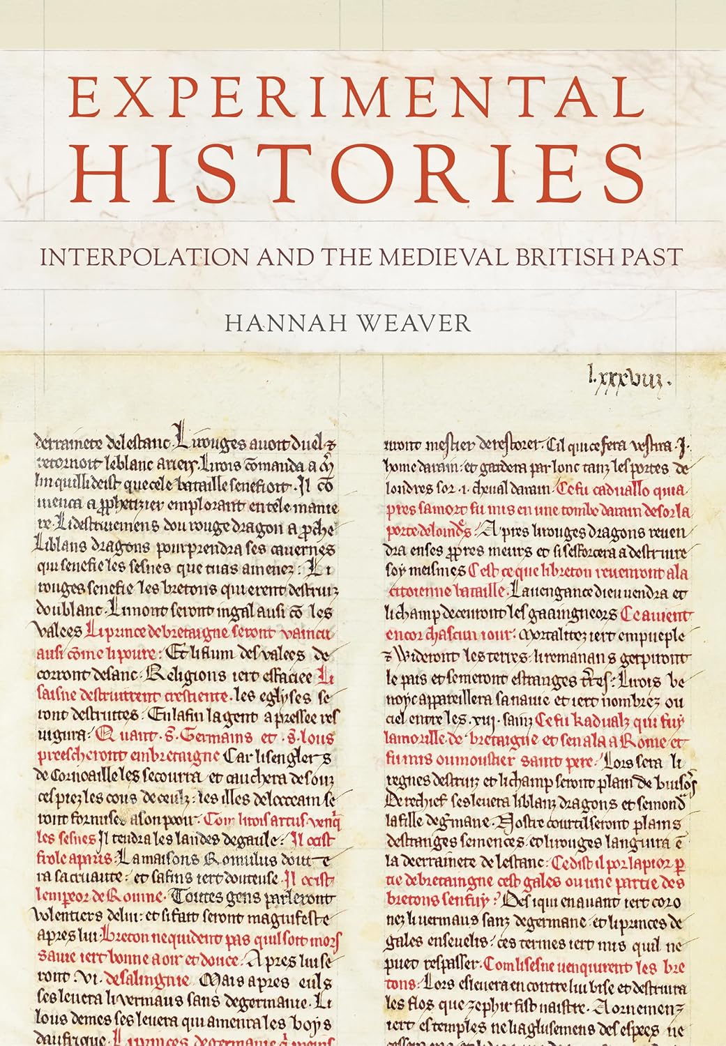 Publication – Hannah Weaver, « Experimental Histories. Interpolation ...